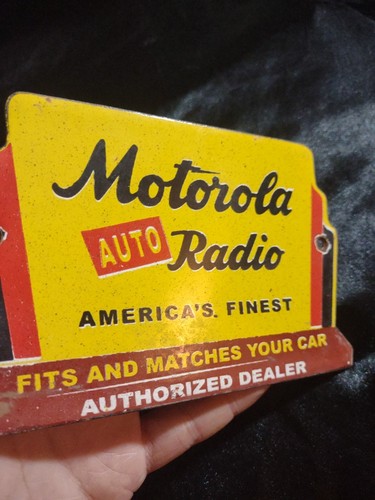 VINTAGE MOTOROLA AUTO RADIO AMERICA'S FINEST AUTHORIZED DEALER ...