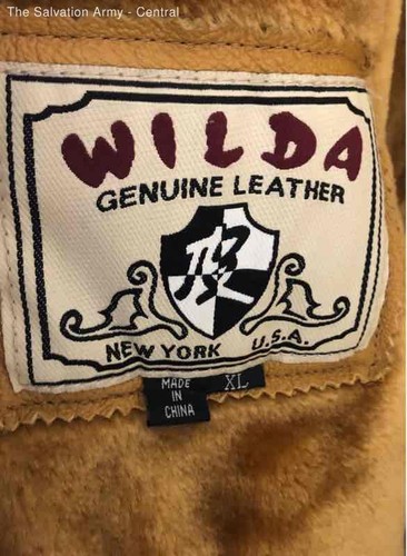 Wilda Womens Brown Leather Long Sleeve Hooded Belted Full-Zip Parka ...