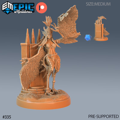 Harpy A | Epic Miniatures | RPG D&D Pathfinder Wargaming | eBay