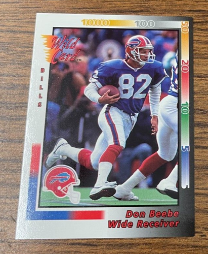 1992 Wild Card # 201 Don Beebe - Buffalo Bills | eBay