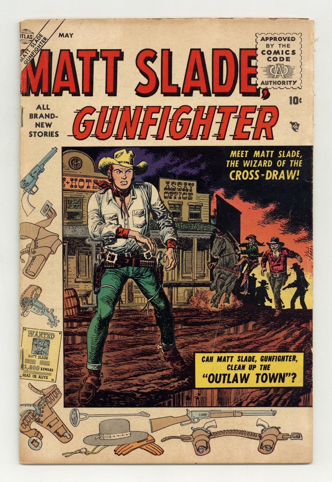 Matt Slade Gunfighter #1 VG 4.0 1956 | eBay