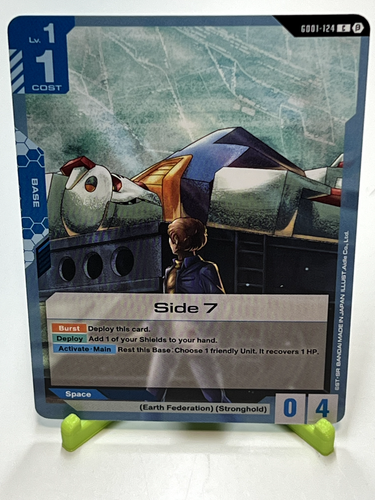 Gundam TCG Side 7 GD01-124 Beta NM Condition | eBay