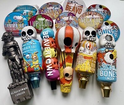 BEAVERTOWN BRANDING Badges, Handles, Pub, Bar Ale Mancave Beer Pump ...