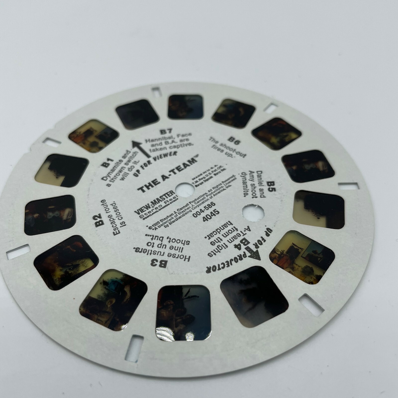 Viewmaster Slides A-Team Incomplete Set B-4045 & C-4045 | eBay