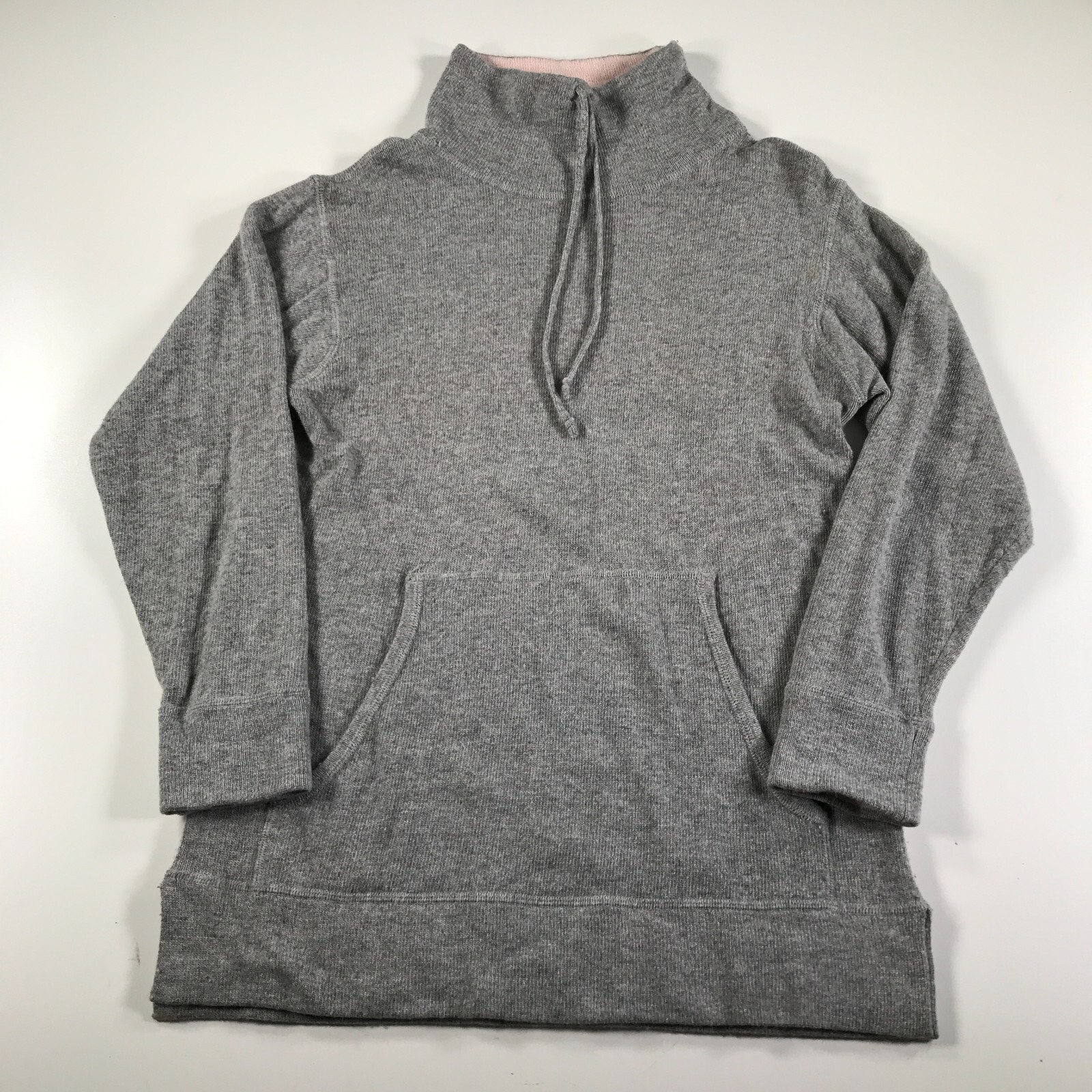 Classiques Entier Sweater Womens Medium Gray Cashmere Angora Wool Cowl ...