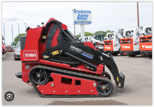 TORO DINGO TX1000 TRACKS CAGE DRIVE ONLY 6.25" WIDE 153x37x89 (SET OF 2 ...
