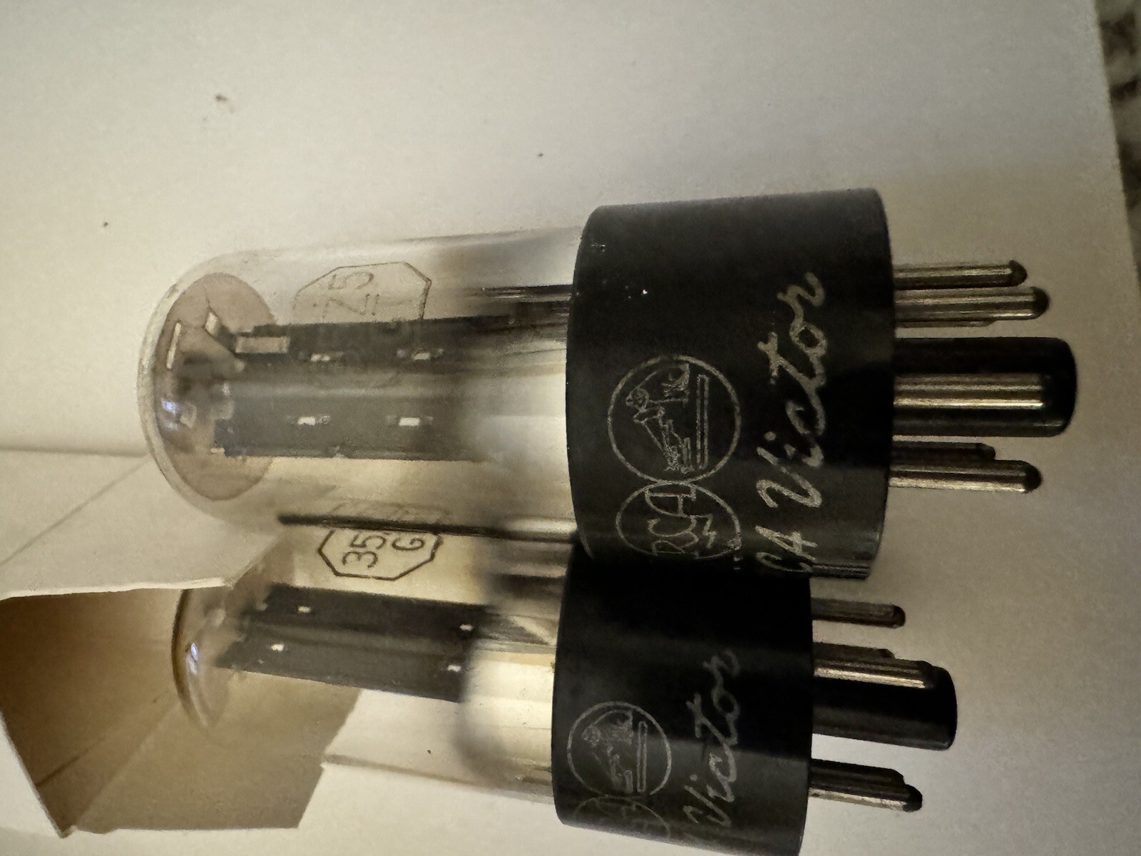 2 - 35Z5GT NOS RCA VICTOR “kipper The Dog” Half Wave Rectifier Tubes | eBay