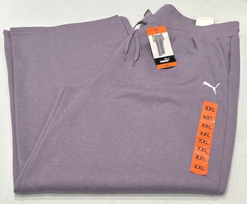 Puma Women's Fleece Straight Leg Pants, Purple, Size XXL | eBay