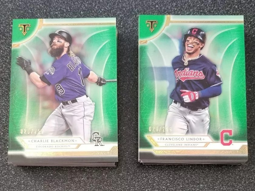 2018 TOPPS TRIPLE THREADS EMERALD BASE PARALLEL #'d/259 - SINGLES ...