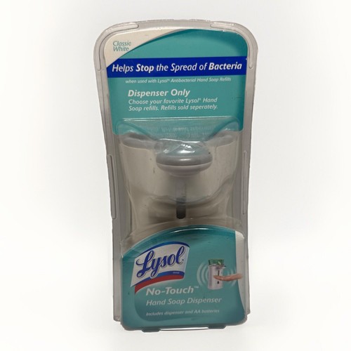 Lysol No-Touch Automatic Hand Soap Dispenser NIB *Please Read ...