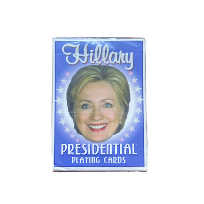 2016 Hillary Clinton for President Presidential Playing Cards Factory ...