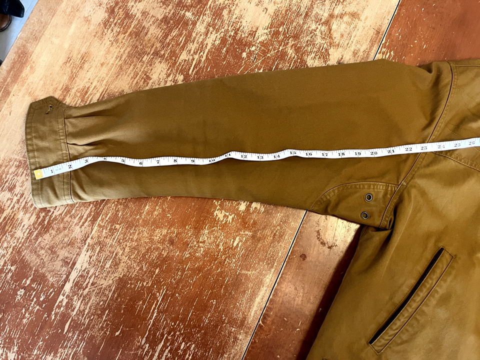 Orvis Men's Heritage Field Coat Classic Waxed Jacket Tobacco Size L | eBay