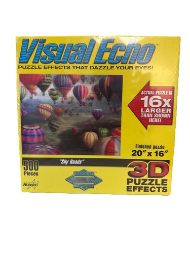 Visual Echo 500 Piece 3D Puzzle “Sky Roads” By Hobbico 708066971004| eBay