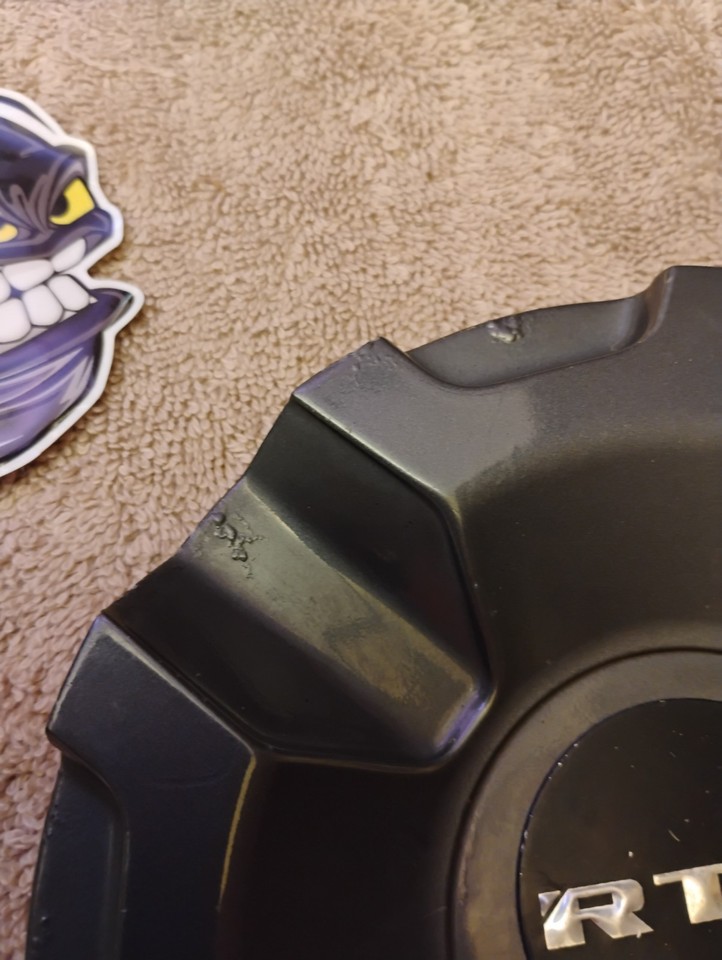 QTY x1 RTX DARK GUNMETAL GREY Custom Wheel Center Cap Hub #9103L174 at ...