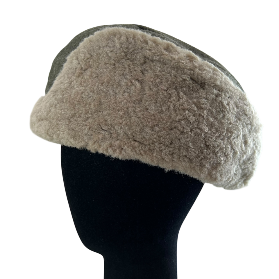 Swedish Army Hat WW2 Wool Ushanka Cold Weather Cap M43 Vintage 40s ...