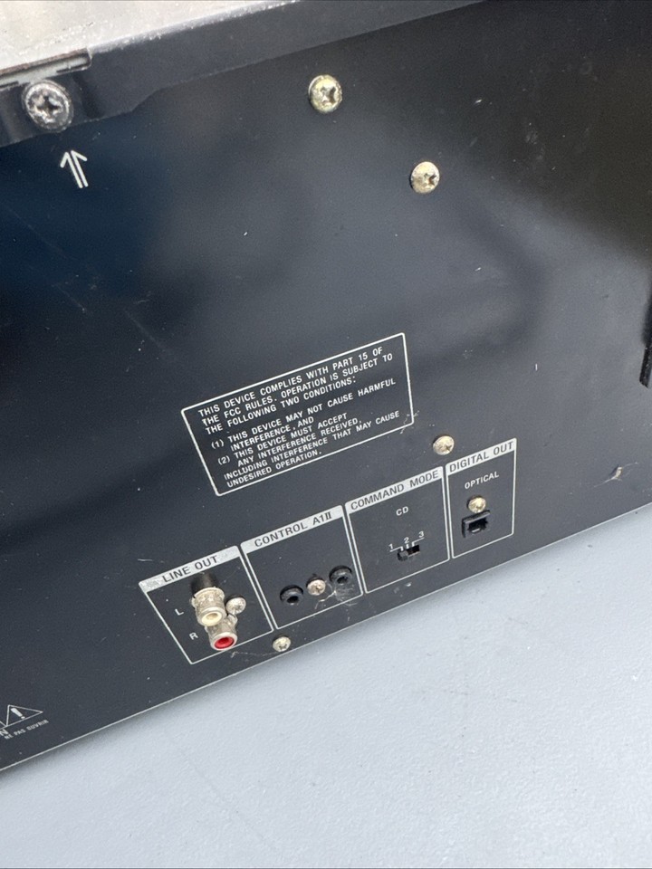 Sony CDP-CX200 200 Disc Mega Storage CD Player Disc Changer No Remote ...