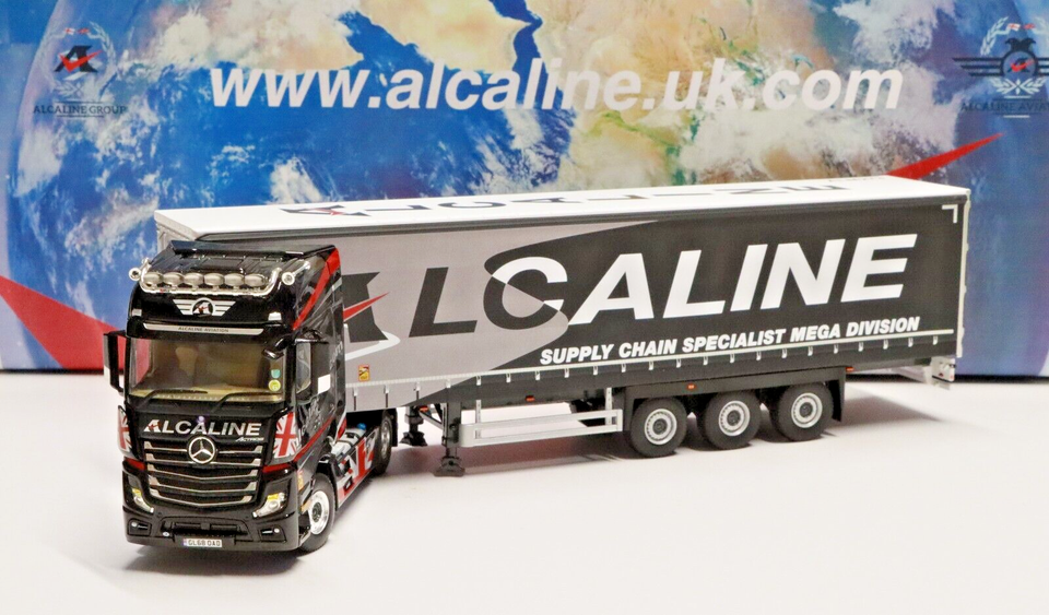 Alcaline 1:50 Scale Limited Edition Boxed Mercedes WSI Diecast Model ...