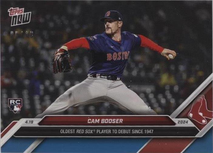 2024 Topps Now - Cam Booser #101 Blue /49 (RC) for sale online | eBay