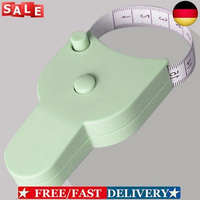 150Cm Body Measuring Tape Push Button Retract Retractable Measuring ...