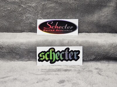 Schecter Guitars Holographic Sticker Set | eBay