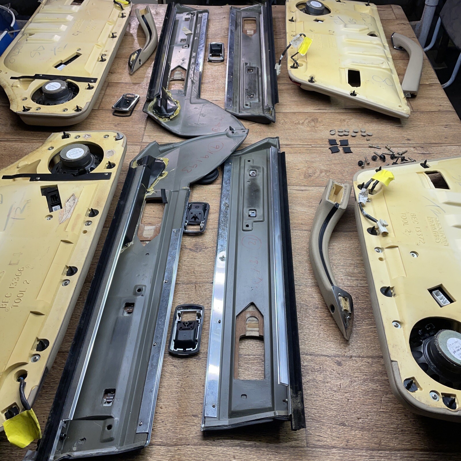 Jaguar Daimler XJ40 Interior Door Cards Set. 1993 | eBay UK