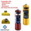 4x Yellow MAPP / MAP+ Pro Gas Cylinder Disposable Bottle Free Fast ...