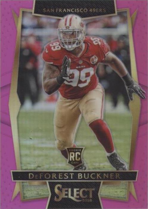 2016 Panini Select - Concourse DeForest Buckner #100 Pink Prizm /15 (RC ...