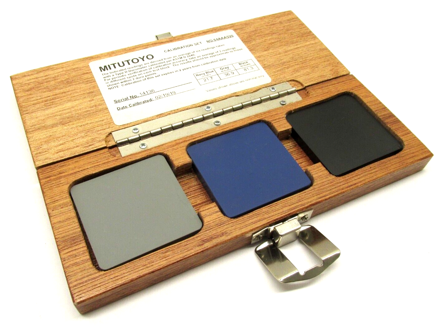MITUTOYO HARDMATIC DUROMETER TEST BLOCK SET - #64AAA590 | eBay