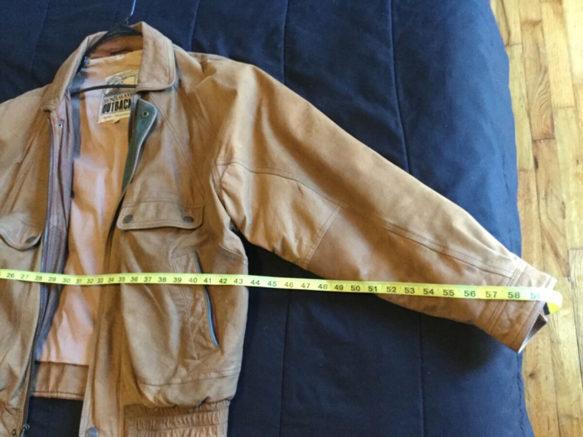 90's Vintage New Zealand Outback Leather Jacket L Brown w 90's Vintage New Zealand Outback Leather Jacket L Brown w