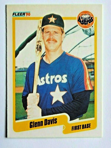 Glenn Davis #228 Fleer 1990 Baseball Card (Houston Astros) | eBay