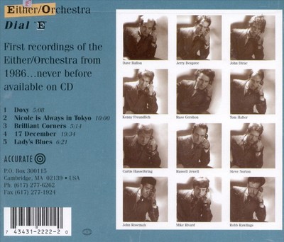 EITHER/ORCHESTRA DIAL E NEW CD 743431222220| eBay