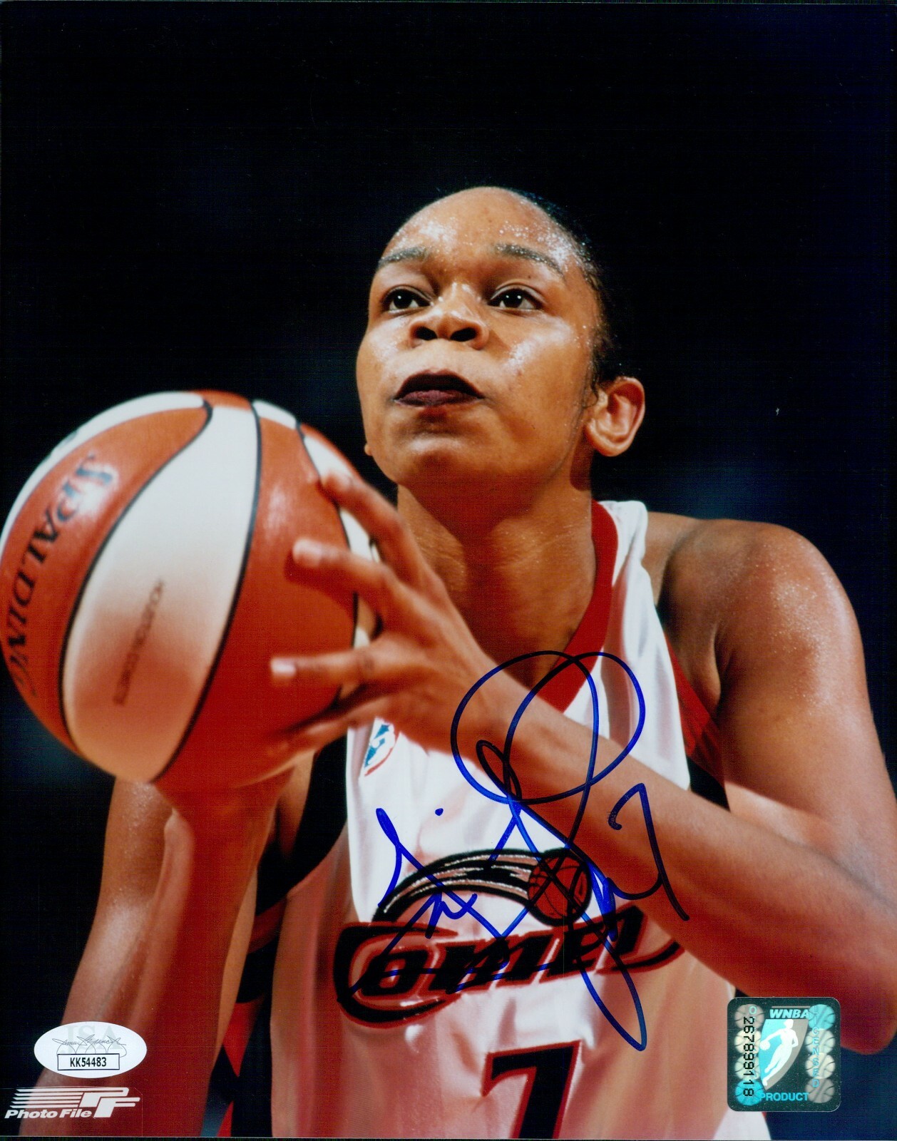 Tina Thompson Houston Comets Signed 8x10 Glossy Photo JSA Authenticated ...