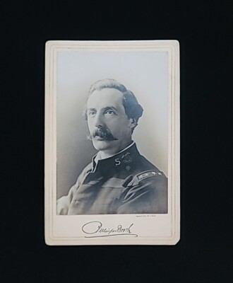 US Salvation Army General Ballington Booth Signed Autographed Photo CDV ...