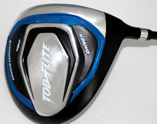 Top Flite 460cc Driver with Crown Dent Graphite Men's Flex Right Handed ...