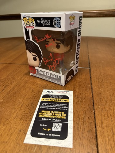 David Naughton signed David Kessler Funko with JSA American Werewolf ...
