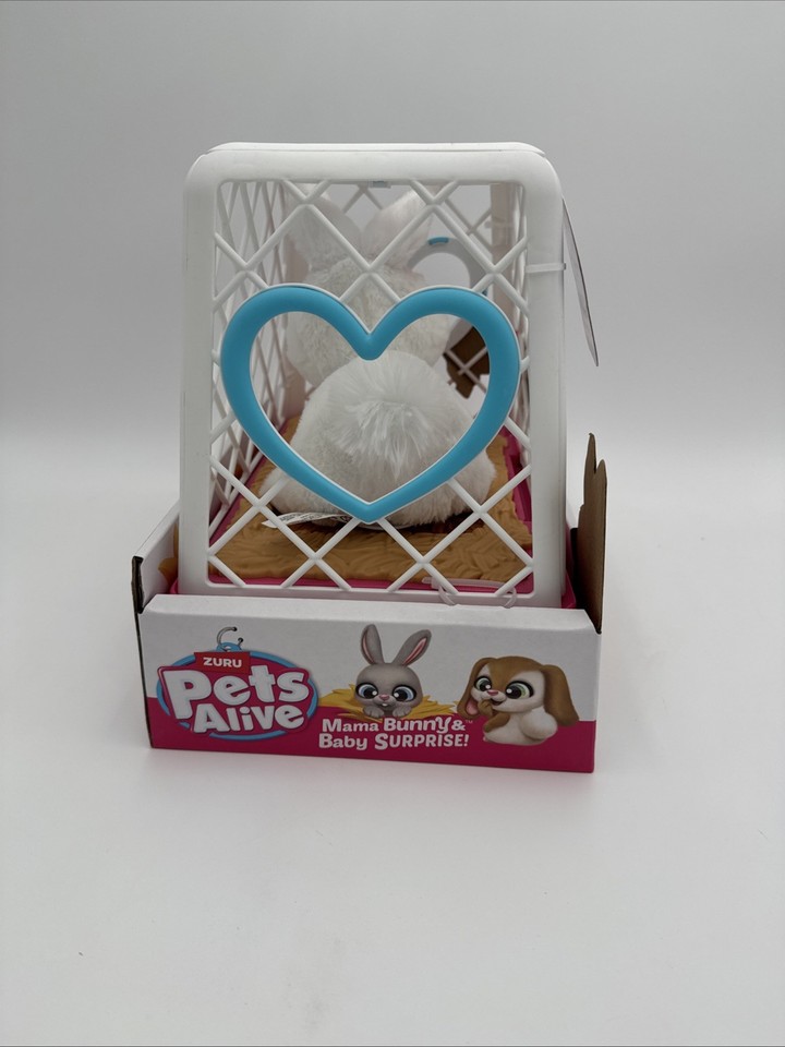ZURU Pets Alive Mama Bunny & Baby Surprise Bunny Christmas Toy New | eBay