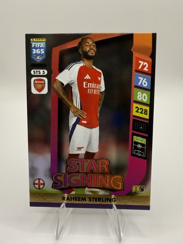 2025 Panini FIFA 365 10 Years Anniversary Star Signing - Raheem ...