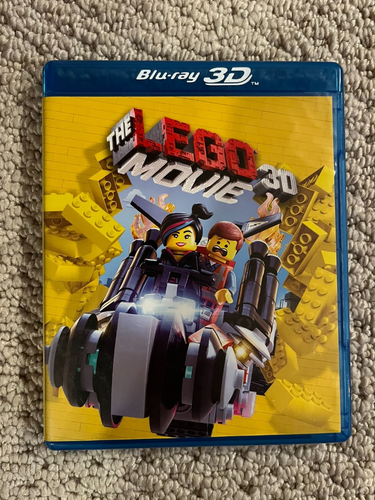 The LEGO Movie (Blu-ray + 3D + DVD + Digital Copy, 2014, 3-Disc Set ...
