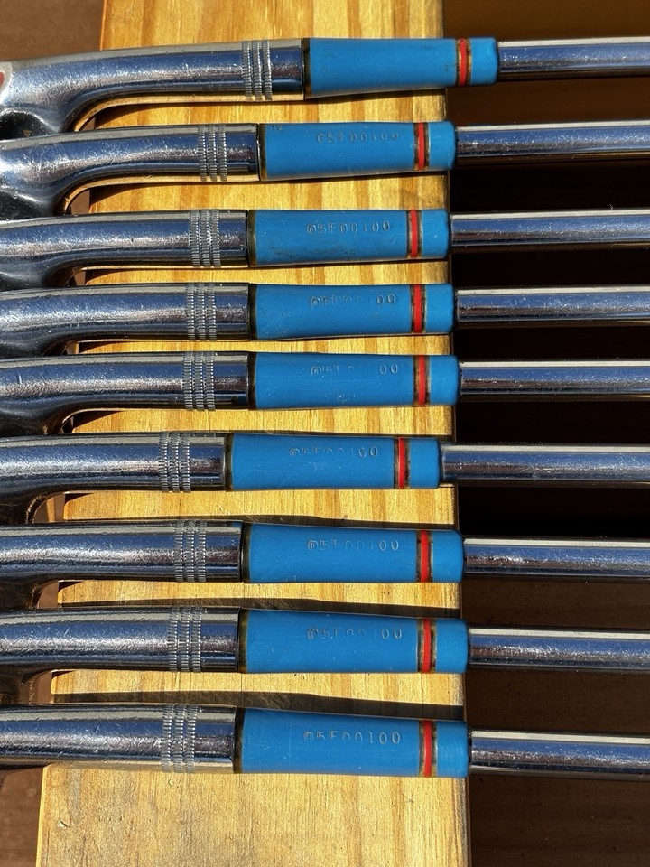 Vintage Wilson Staff Patty Berg Iron Set 3-SW - Fluid Feel Blue Ferrule ...