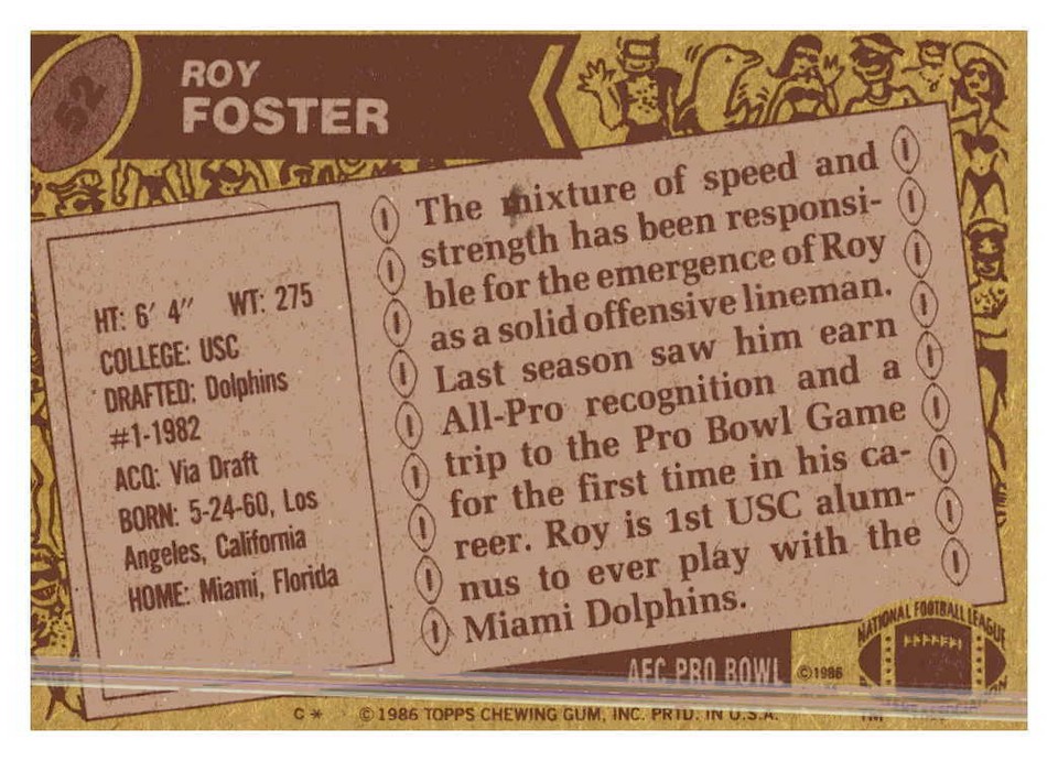 1986 Topps Roy Foster RC 52 | eBay