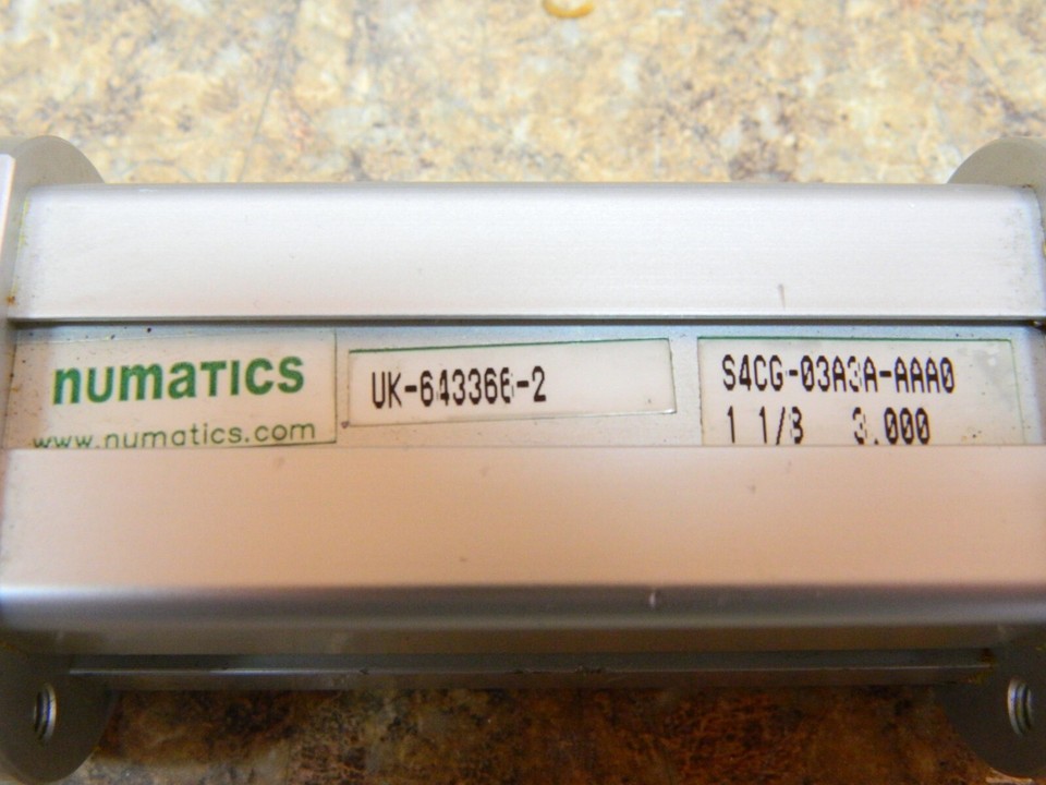 NUMATICS 1-1/8" Bore X 3" Stroke Compact Pneumatic Cylinder | eBay