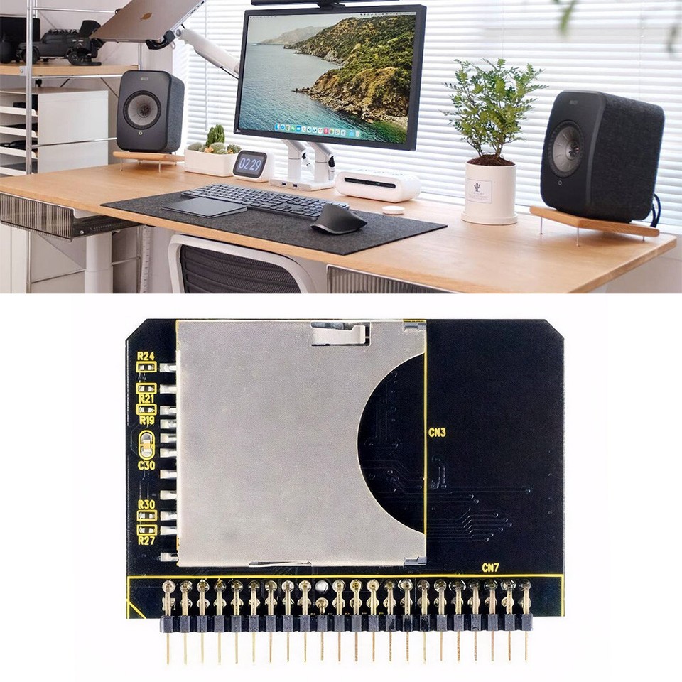 44 Pin Adapter 44P Male Adapter Converter To Laptop HDD 44 Pin Male ...