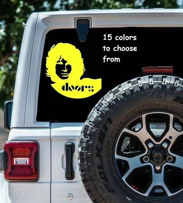 8 Sizes Jim Morrison The Doors Car Window Decal Sticker Laptop Macbook ...