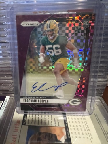 2024 Prizm FOTL Edgerrin Cooper Purple Power Rookie Auto /49 & blue ...