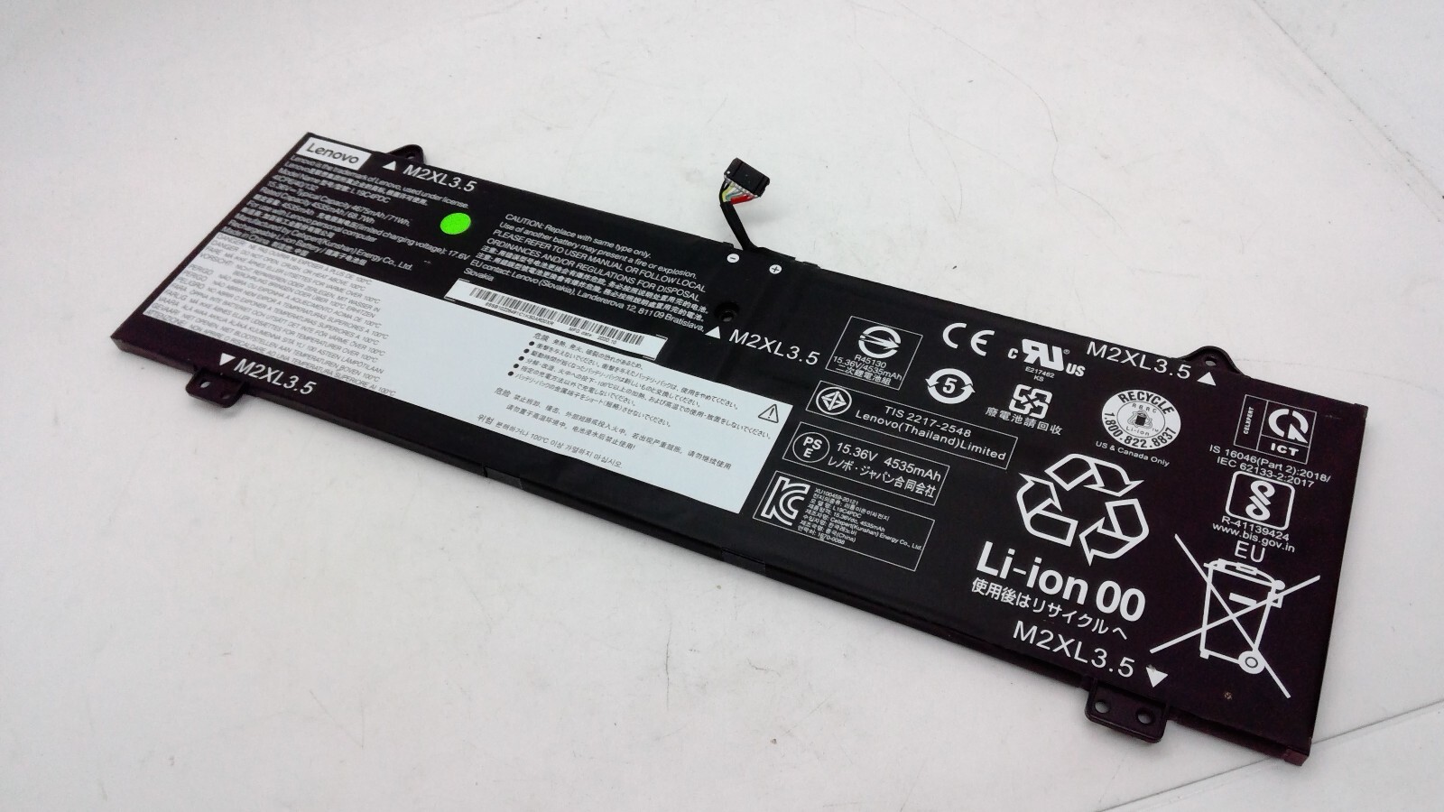 L19C4PDC Lenovo Ideapad Yoga 7-14ITL5 7-15ITL5 OEM Battery L19M4PDC ...