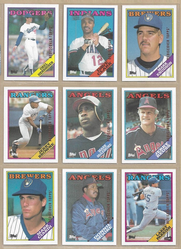 2017 Topps Rediscover Buyback BLUE/GOLD/SILVER/BRONZE - PICK ANY - UPD ...