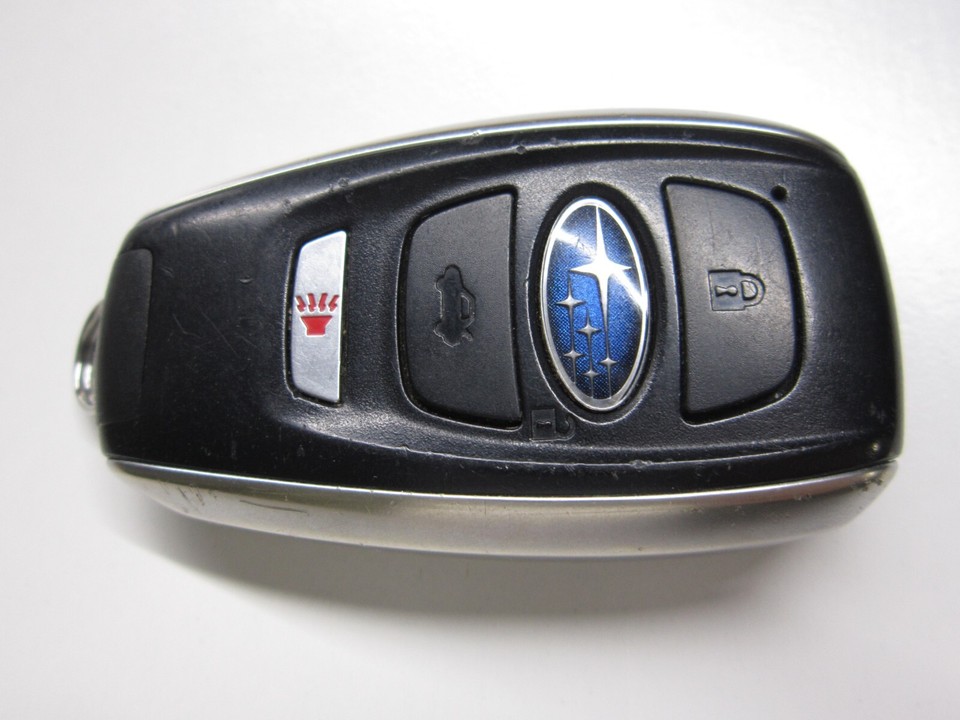 OEM 2023-2024 SUBARU SMART KEY KEYLESS REMOTE HYQ14AKB UNLOCKED /Worn ...