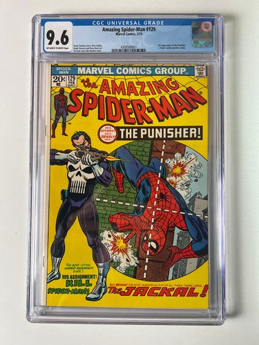 Amazing Spider-Man 129 CGC 9.6 NM+ Beautiful Copy and Brand New Case w ...