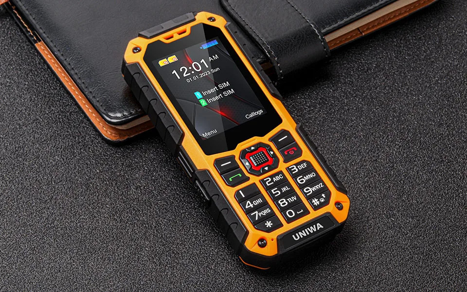 Unlocked UNIWA S9 Rugged Phone Waterproof Torch Cell Phone Feature ...