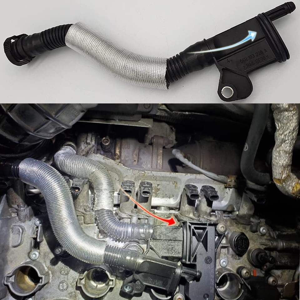 PCV Valve Tiguan Passat GTI A4 A3 Vw CC Audi 8p,06H103495 Pcv Valve ...